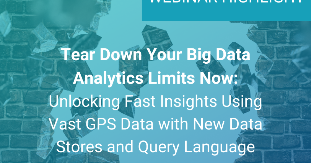 xyzt.ai | Tear Down Your Big Data Analytics Limits Now [Webinar…