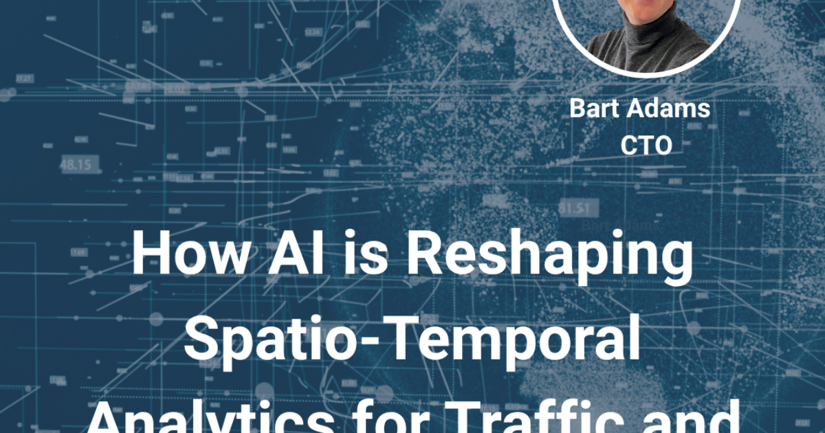 xyzt.ai | How AI is Reshaping Spatio-Temporal Analytics for Traffic…